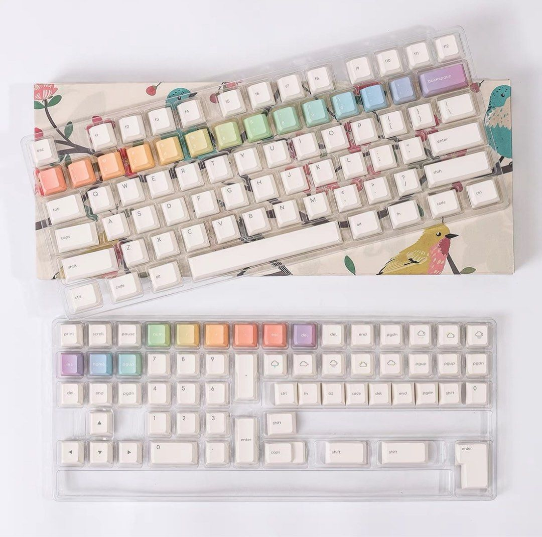 Rainbow Keycap Set – keebs.sg | Custom Keyboards For You
