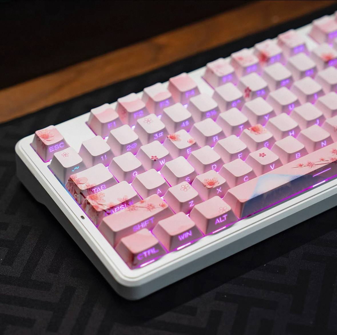Cherry Blossom Keycap Set – keebs.sg | Custom Keyboards For You