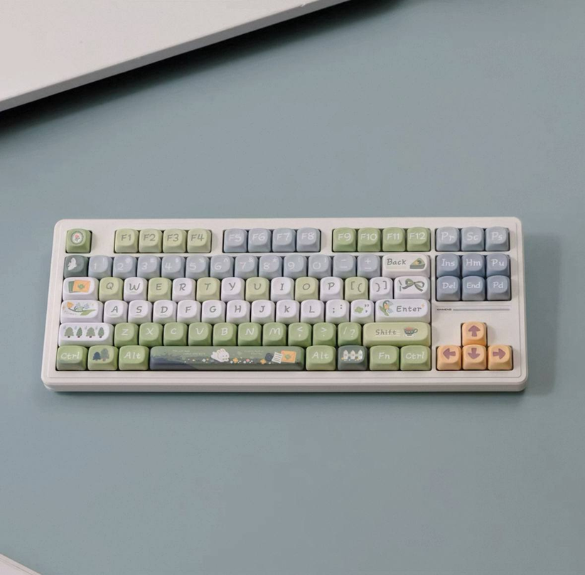 Lawn Themed Keycap Set – keebs.sg | Custom Keyboards For You